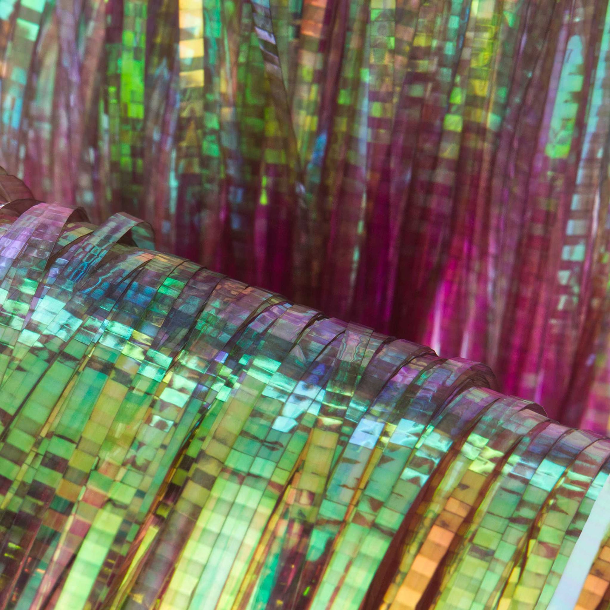 Hedron Flashabou Lateral Scale Dyed-Pearl — HiFishGear